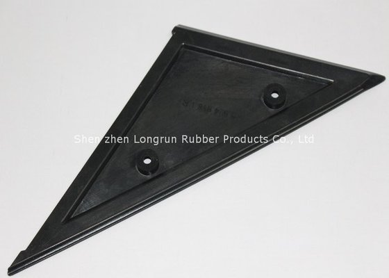 UV Resistant Molding Silicone Parts Triangular Silicone Mat With Two Hoses