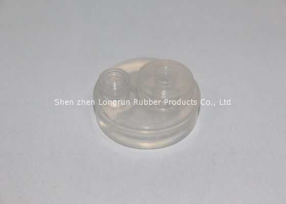 60 Shore A Transparent Silicone Rubber Parts / Industrial Rubber Parts