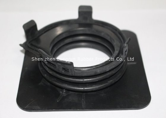 Custom Black Automotive Rubber Bellows Dust Cover Molded Rubber Bellows