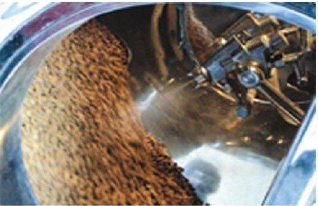 Food Industry Sugar Coater , High Efficiency Film Coating Machine