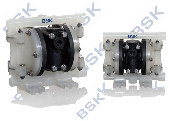 Plastic Pneumatic Diaphragm Pump Membrane Pumps For PCB / Electronic Industry