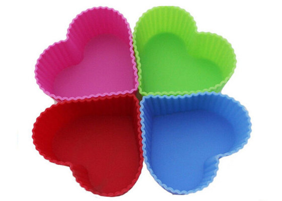 Reusable Multicolor Silicone Cake Molds Flexible Material Customized Logo