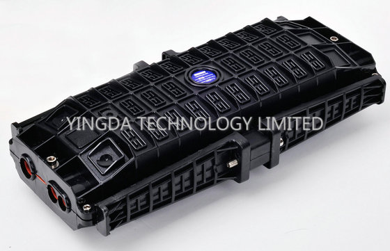 96 Core H004 Inline Rubber Seal Fiber Optic Splice Closures FOSC 3 In 3 Out