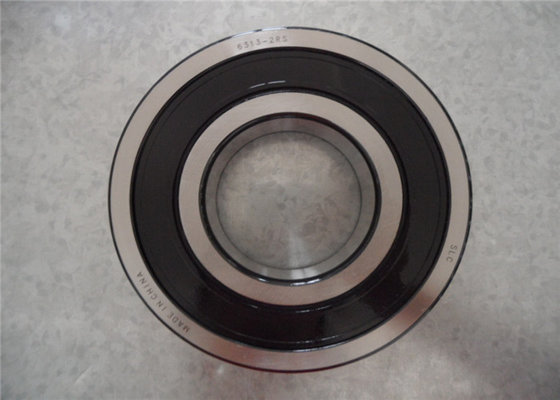 Rubber Seal Deep Groove Ball Bearing 6311-2RS1 C3 With Machined Solid Cage