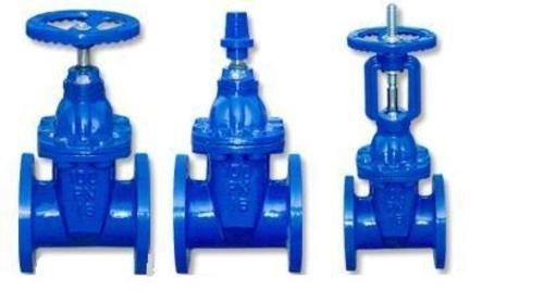 Soft Sealing / Rubber Seat And Wedge Resilient Seated Gate Valve Full Bore