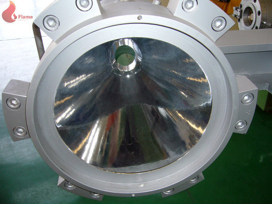 Green 132 Kw Rubber Strainer machine With Electrical Control Cabinet