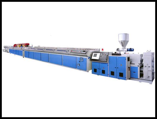 PVC profile plastic extrusion machine equipped with alternating current converter