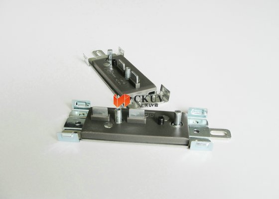 Custom Silver / Black Extruded 6063 Aluminum Extrusion Profiles 6000mm / 3000mm