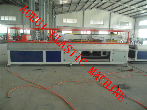 PP / PE / PVC Plastic Extrusion Line For Fence , Plastic Extrusion Profiles