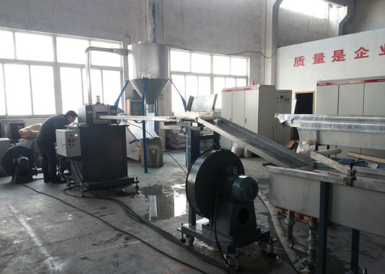 Co-rotating Parallel Twin Screw Extruder Plastic Compounding Line for Masterbatch