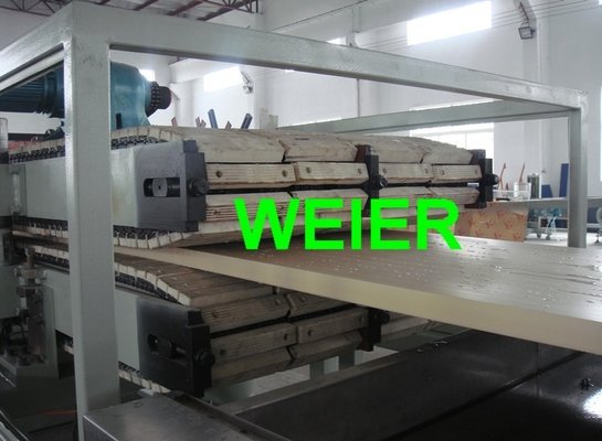 Automatic WPC Profile Production Line , Wood Plastic Composite Production Line