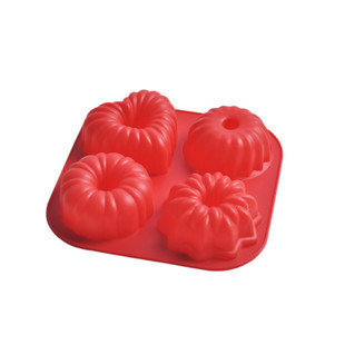 Non-Stick Flower Silicone Kitchenware Cake Mould With FDA / LFGB