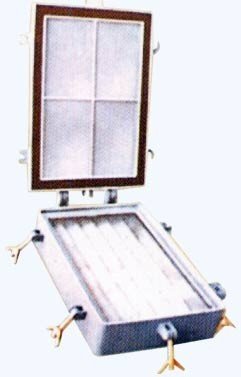 Marine Hatch Cover with Rubber Gasket , Air Ventilation Aluminum Hatch Covers