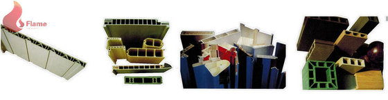 Good plasticizing Two screw WPC Extrusion Line for PE & PP window profile