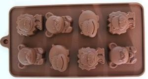China Wholesale Lovely Animal Shape Silicone Cake Mold FDA Ice Tray