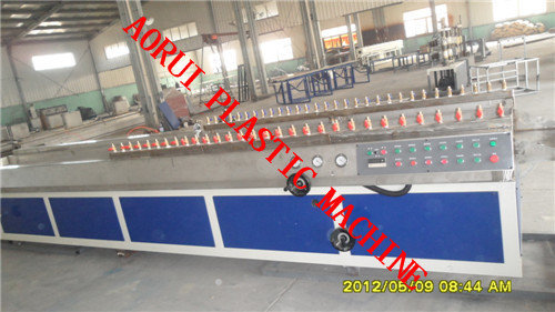 WPC Furniture Plastic Profile Extrusion Line , PVC Extrusion Profiles