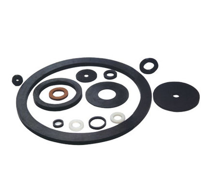 For Water seals Customized Size Black / Blue / Brown NBR, Silicone ,EPDM, Viton, PTFE,  Rubber Sealing Washe