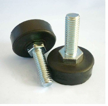 Neoprene Rubber Customized Shape  NBR, EPDM, CR, NR Black Rubber Bumper For Power Generators
