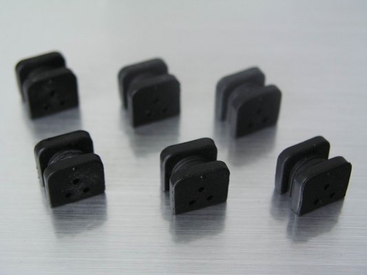 Customized NBR, EPDM, CR, NR Black  Rubber Grommet / Rubber Brake  Cylinder Cup For Motors And Engines