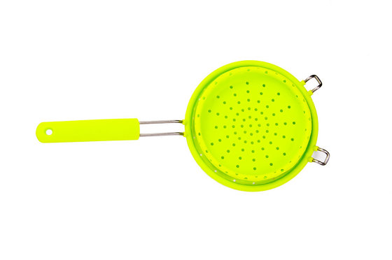 Used In Microwave Ovens Silicone Foldable Filter with Stainless Steel  / Silicone Cake Mold Approved FDA And  LFGB