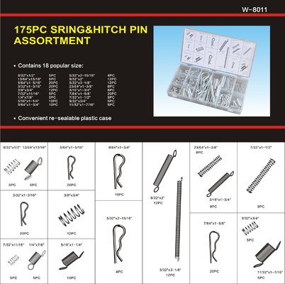 Rubber Spring And Hitch Viton Assortment Kits Approved AS568 Standard With Resistance To Solvents