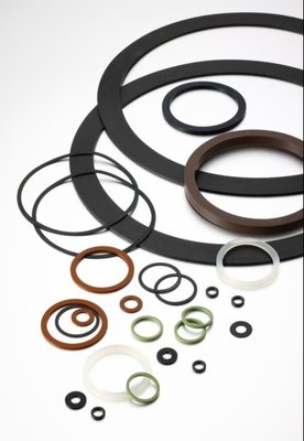 NR EPDM NBR Flat Rubber Sealing Washers ring with Hydraulic Piston Seals for Mobile Hydraulics
