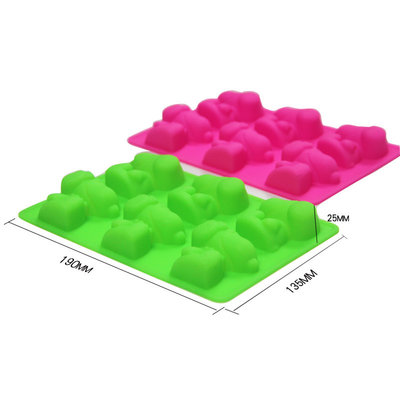 lovely dog shape Silicone Cake Moulds 6 cavity chocolate biscuit mold
