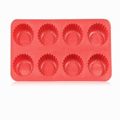 silicone bottle cap / beer cap shape Silicone Cake Moulds 8 cavity
