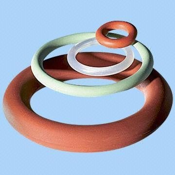 Standard rubber o-rings, made of NBR/EPDM/VITON./silicone, with 70 shore A hardness