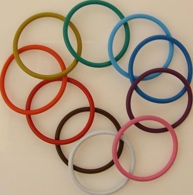Oil Resistant Silicone Rubber O Ring Seal ISO9001 / TS16949 , Rubber O Rings
