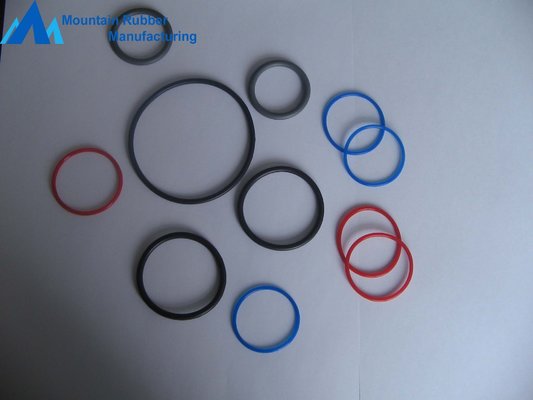 High Tensile Strength Colored Viton Rubber O Band Rings Application Static Sealing