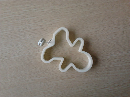 Eco-Friendly Snowman Non-toxic Silicone Egg Ring / Reusable Egg Fryer
