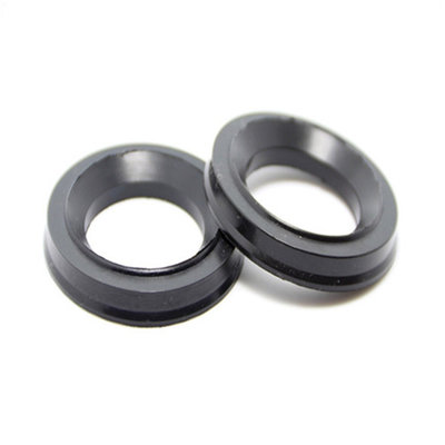 Fluorine Silicone Rubber O Ring Seal Custom Rubber Parts , High temperature Rubber Rings