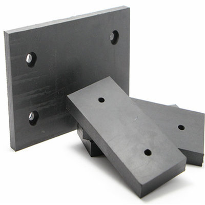 Rubber Damping Pad Silicone Gasket Custom Rubber Parts , Rubber Accessories