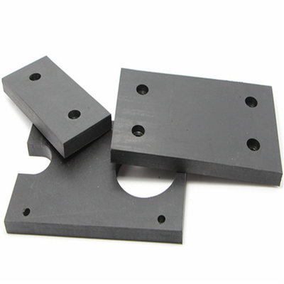 Rubber Damping Pad Silicone Gasket Custom Rubber Parts , Rubber Accessories