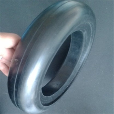 High Abrasion Rubber Wheels Solid Rubber Tire Custom Rubber Parts Toy Solid Tyre