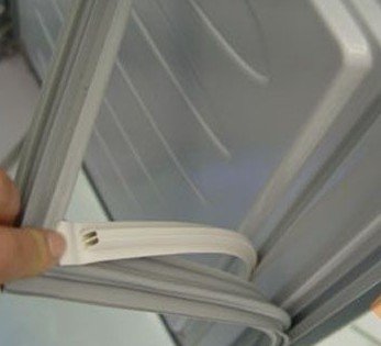 PVC various shape glass shower door plastic seal strip for Vehicle / shower room