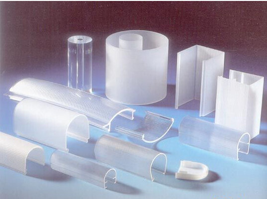 PE Transparent extrusion profiles