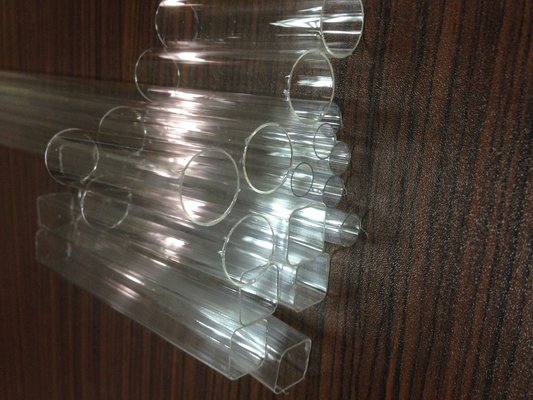 Pipe Extrusion Machine Made Special Plastic PVC Shaped Tube / Pipes