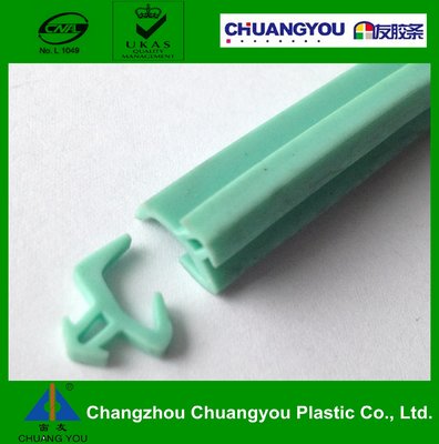 Steel Door Window Plastic Sealing Strip Extruded Rubber Seals Green