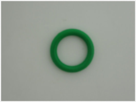 Green Silicone Rubber O Rings / Soft Rubber O Rings Fuel Resistant