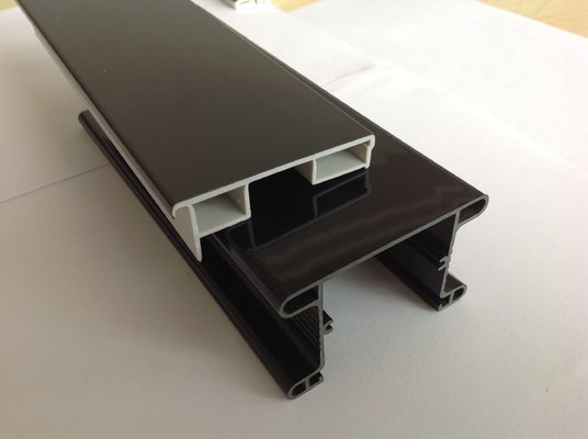 U shape Durable Smooth surface Plastic Extrusion Profiles made of PVC / PP / PE