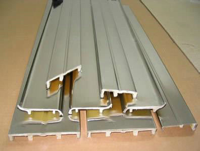 Custom Plastic Extrusion Profiles , Furniture Compound PVC Extruded Profiles