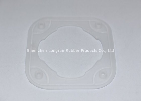 Transparent Rubber Sealing Washers Silicone Diaphragm 40 Shore A