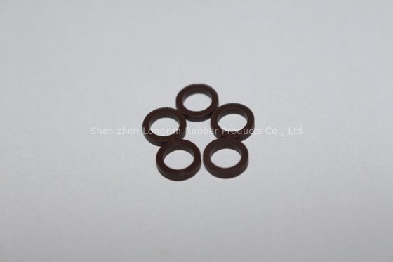 Electronic Industry Black Small Rubber Washers Shock Absorption Custom