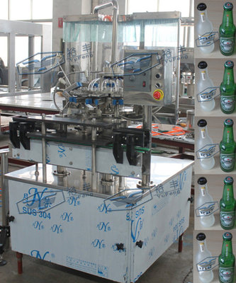 Fully Automatic Glass Bottle Washing Machine Industrial Rotary Bottle Washer 2000BPH