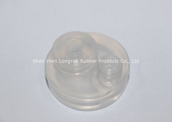 60 Shore A Transparent Silicone Rubber Parts / Industrial Rubber Parts