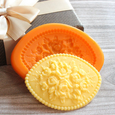 Rose Craft Silicone Mold, Flower Making Mold, Silicone Cake Pop Molds