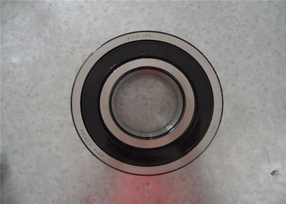 Rubber Seal Deep Groove Ball Bearing 6311-2RS1 C3 With Machined Solid Cage