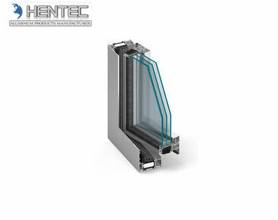Commercial Aluminum Window Extrusin H548 With Finished Mchining
